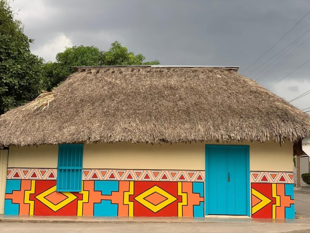 San Juan de Betulia (Sucre), crea la ruta del color en sus casas de palma - La Cháchara
