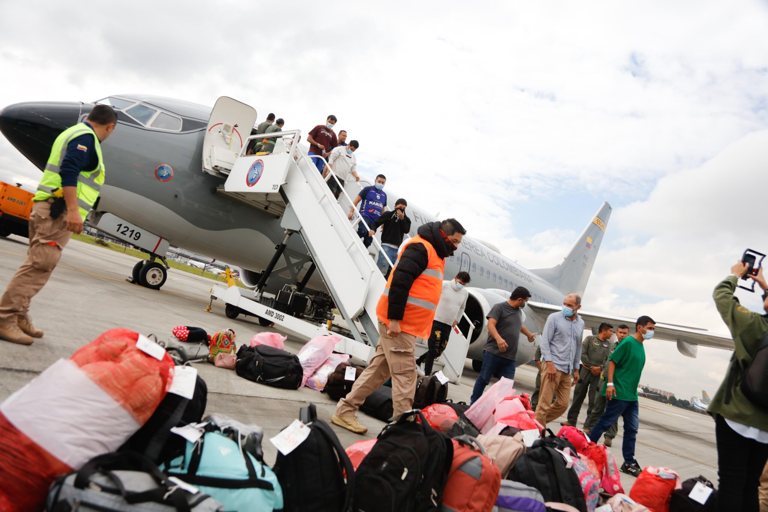Migrantes colombianos: así llegaron tras la deportación